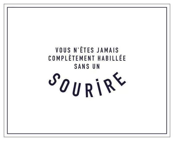 Juste avec un sourire. - Stéphanie "Stef" Binon